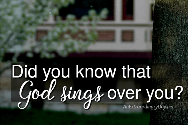 Listen! God is Singing Joyfully Over You ~ Art Printable | JoyDay! - An ...